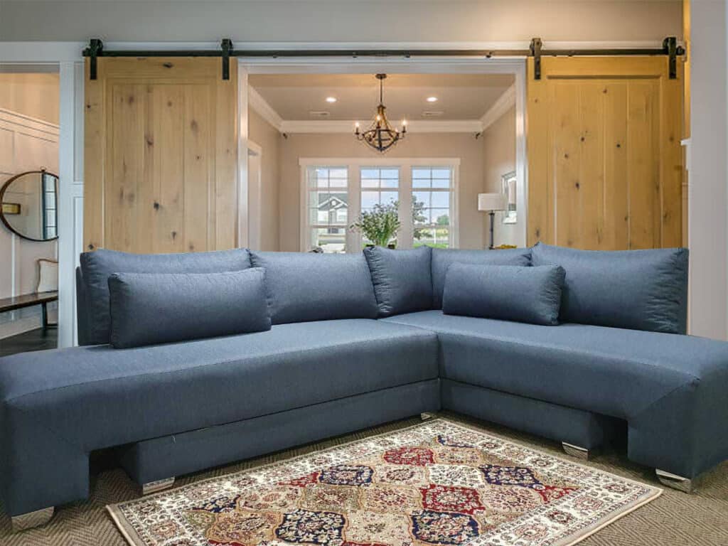 Bella Corner Sleeper Couch - The Mattress Company