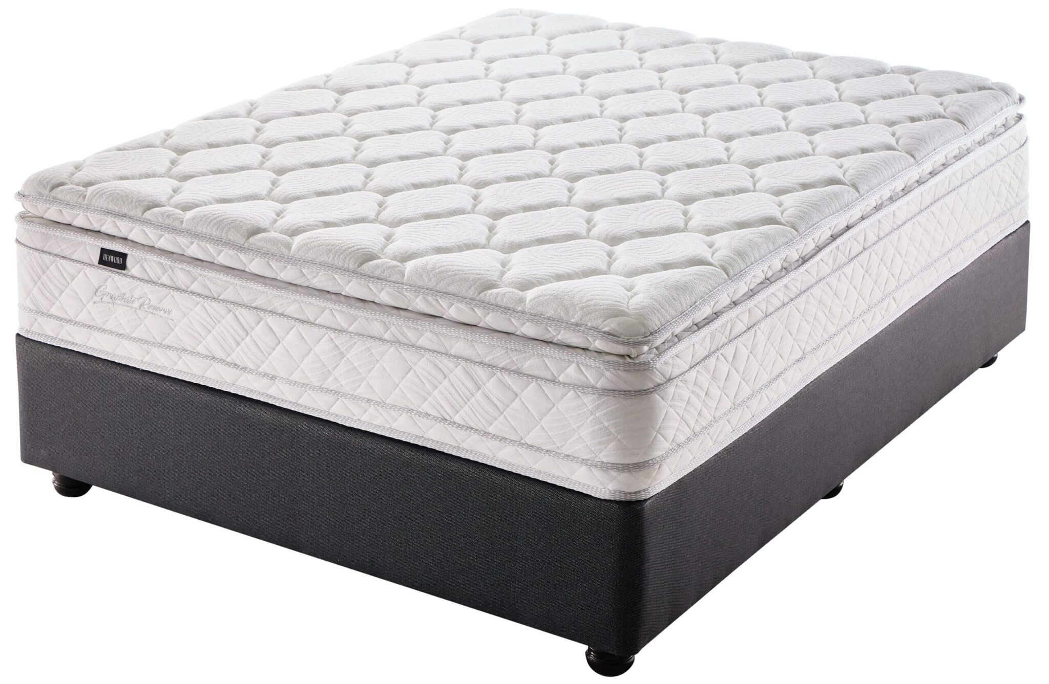 Henwood Graphite Reserve Base and Mattress - The Mattress Company